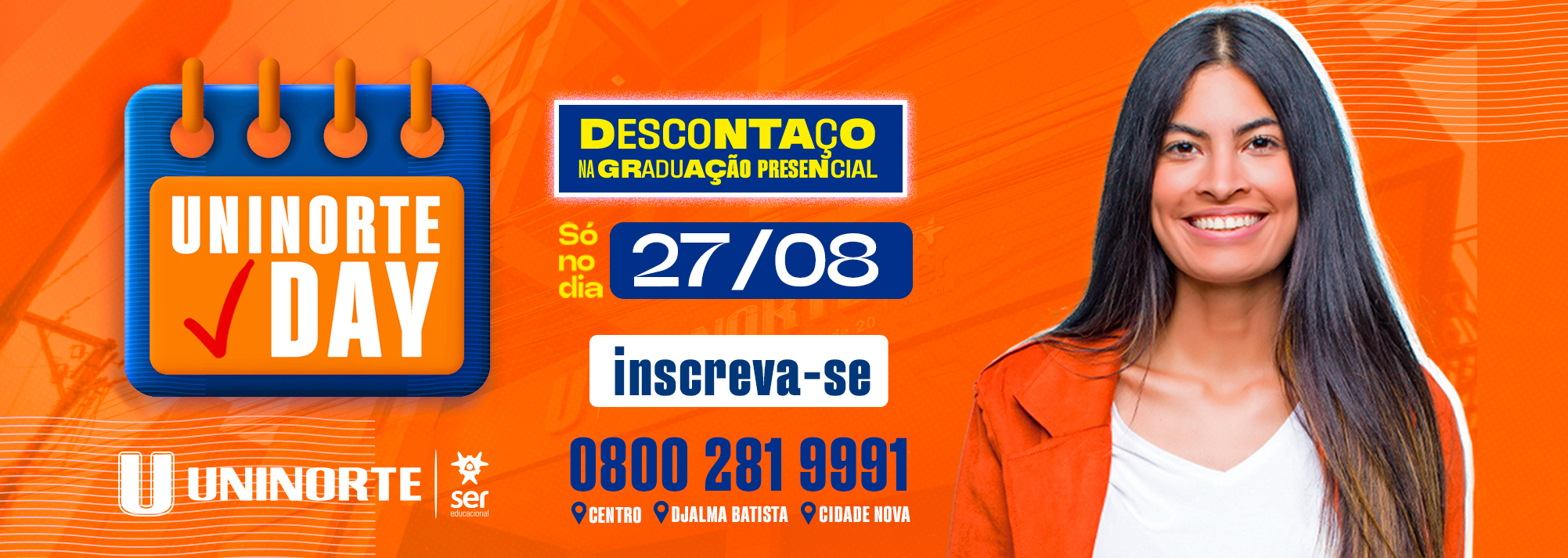 UniNorte Day tem programação especial com aulas práticas e palestras ...