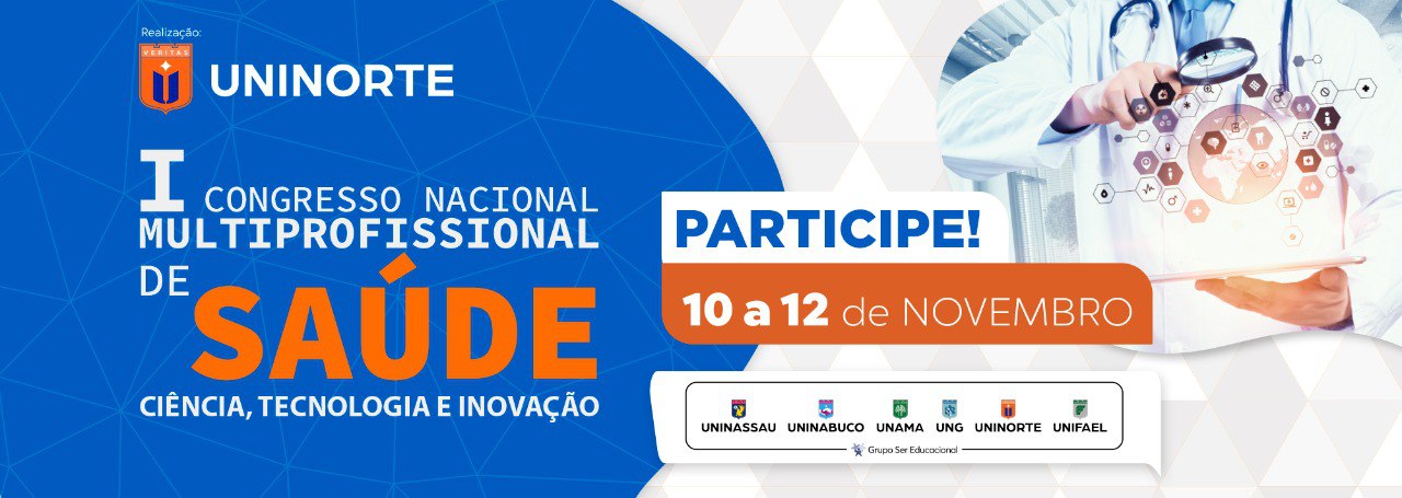 BANNER CONGRESSO DE SAÚDE - UniNorte Manaus