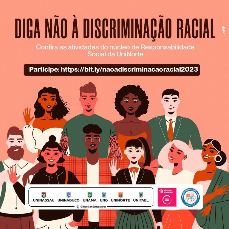 Confira a programação da campanha Diga Não à Discriminação Racial 2023 ...