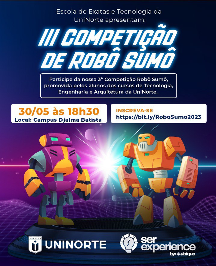 III Competição de Robô Sumô acontece em Manaus - UniNorte Manaus